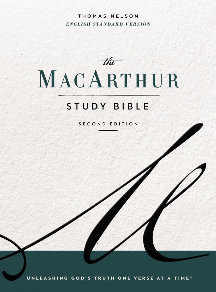 ESV MacArthur Study Bible - Life Bible
